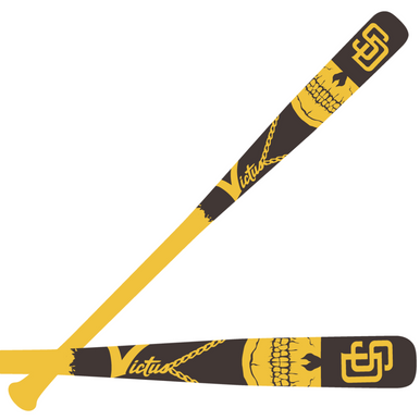 Victus Headcase San Diego Padres Baseball Souvenir Bat – VMLBSMSD-HDC1