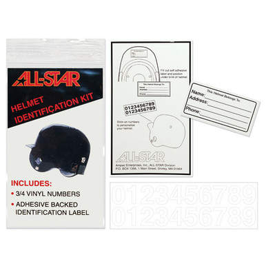 All-Star Helmet ID Kit IDKIT - Bases Loaded