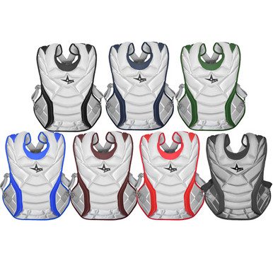 All-Star Vela Fastpitch Chest Protector 13.00" CPW13S7 - Bases Loaded