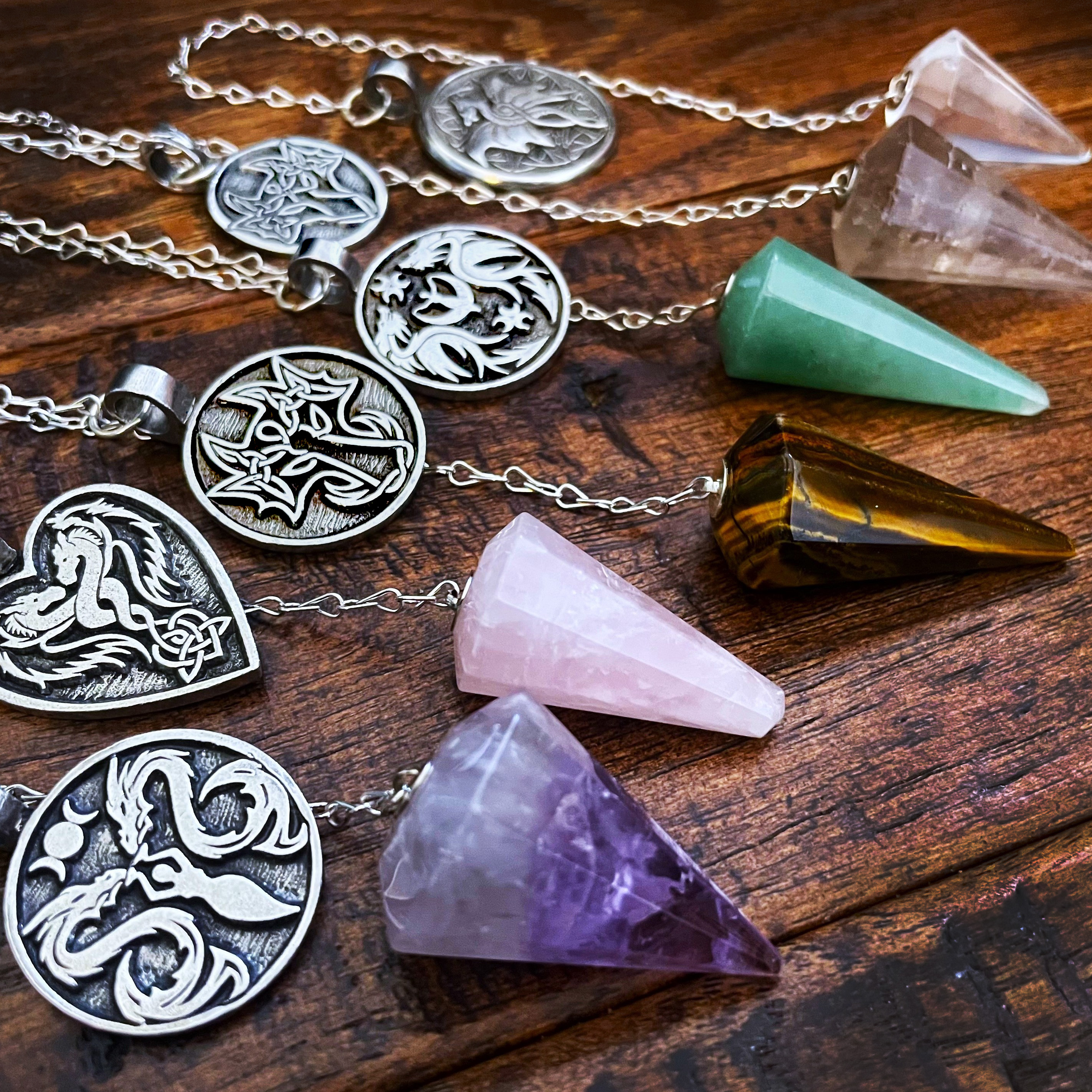 New! Dragon Pendulums - Deva Designs