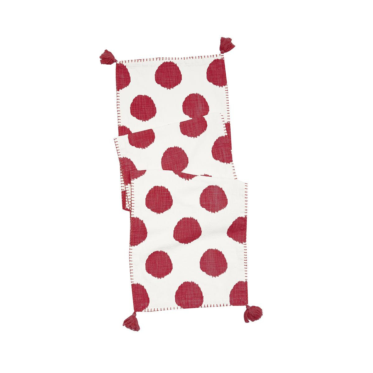Ruby Dot Runner by C&F Home | Paul's Home Fashions