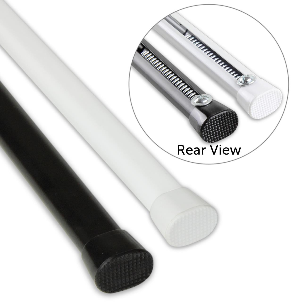 Oval Spring Tension Rod by Rod Desyne | Paul's Home Fashions