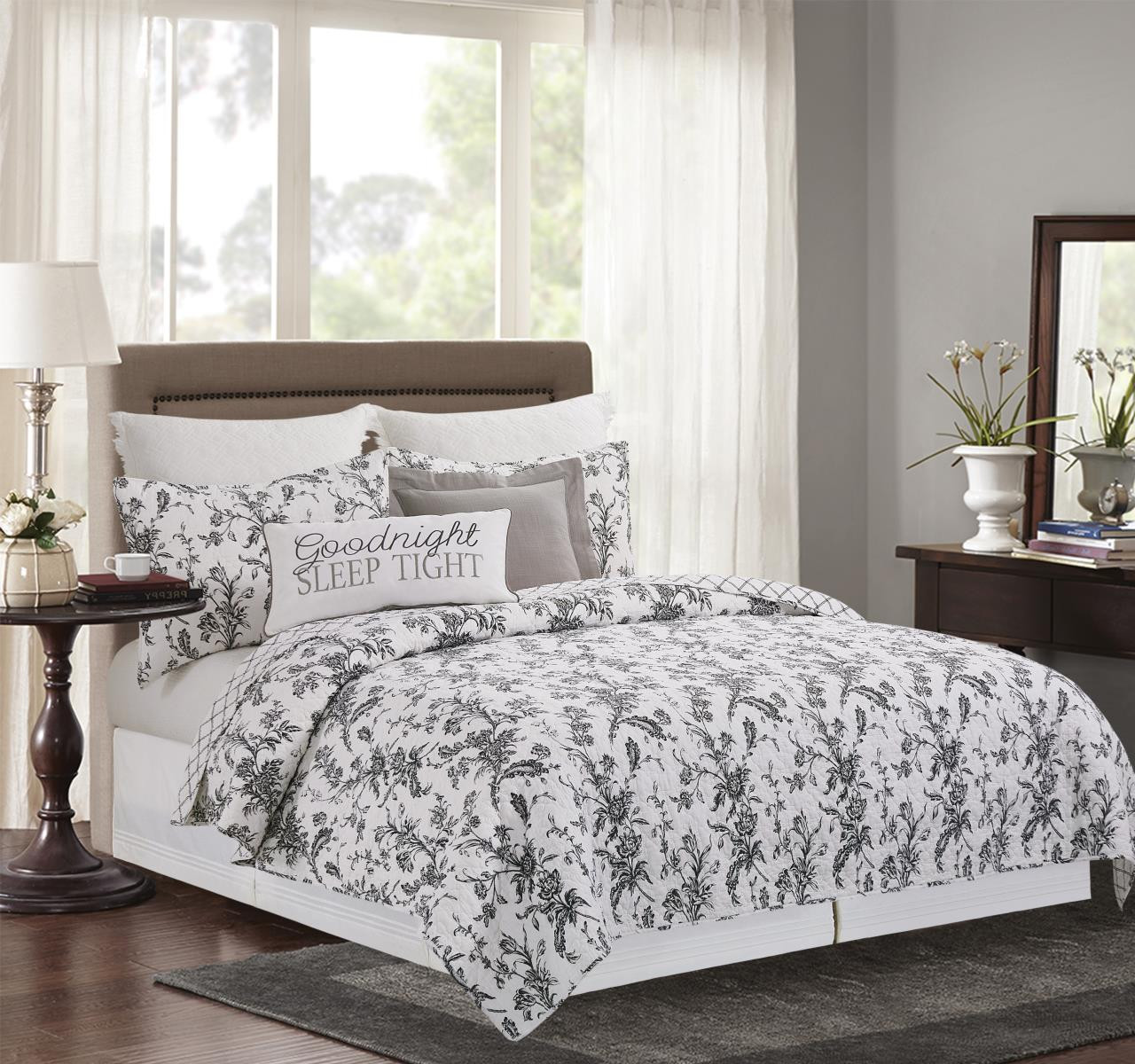 Bleighton Black Quilt Collection by C&F Home | Paul's Home Fashions