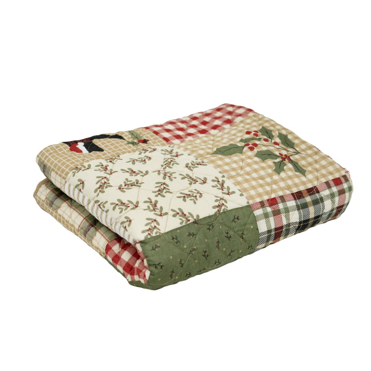 Holly Forest Throw Blanket by Donna Sharp - Paul's Home Fashions