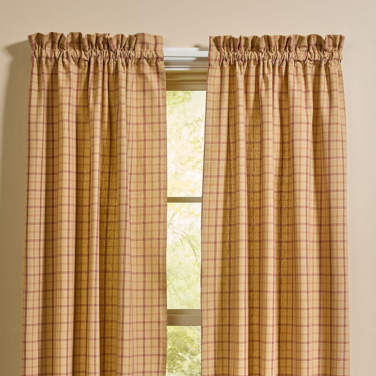Persimmon Curtains and Valances by Park Designs - Paul's Home Fashions