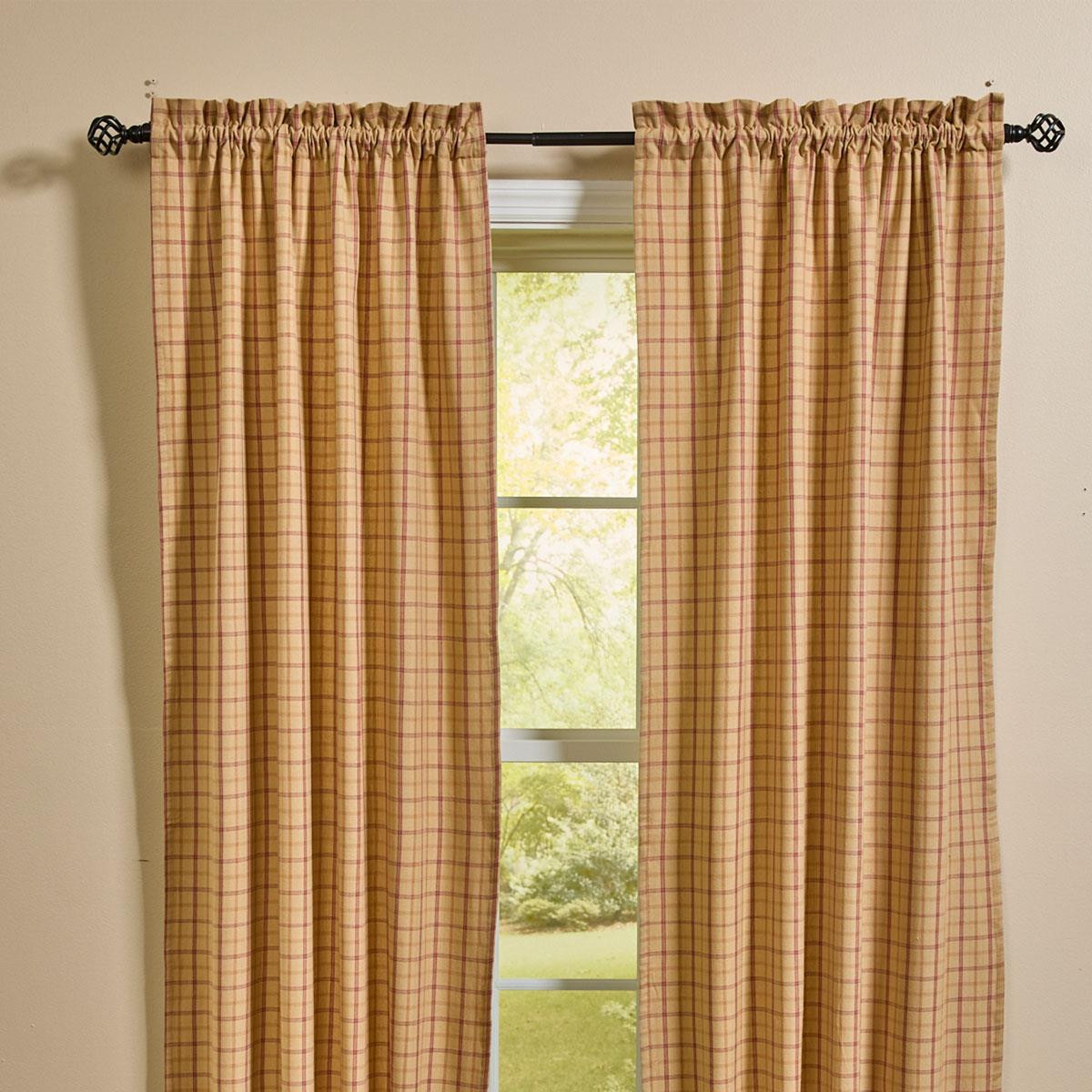 Persimmon Curtains and Valances by Park Designs - Paul's Home Fashions