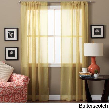Lucerne Textured Sheer Curtains by Ricardo - Paul's Home Fashions