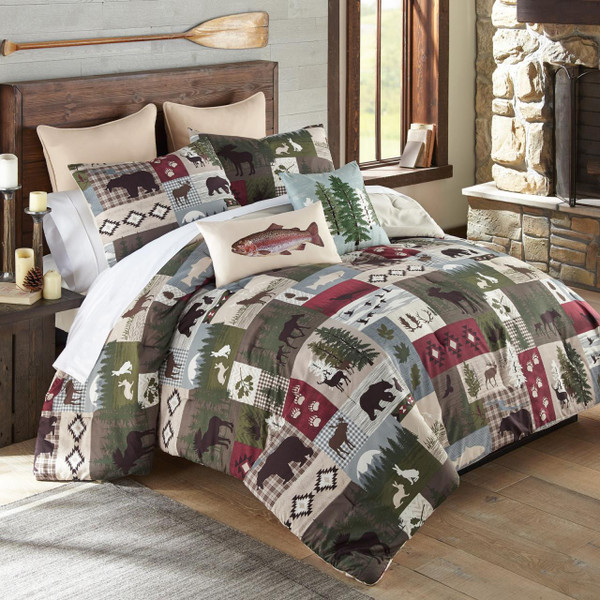 Montana Forest Set of 2 Pillows by Donna Sharp | Paul's Home Fashions