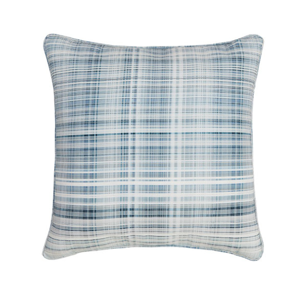 Pascal Blue 20" Square Pillow by Oscar & Oliver | Paul's Home Fashions