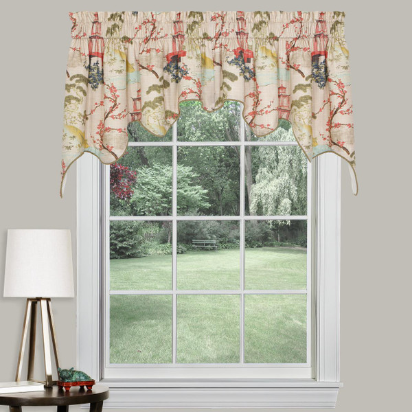 Line Zen Lined Empress Swag by Thomasville - Paul's Home Fashions
