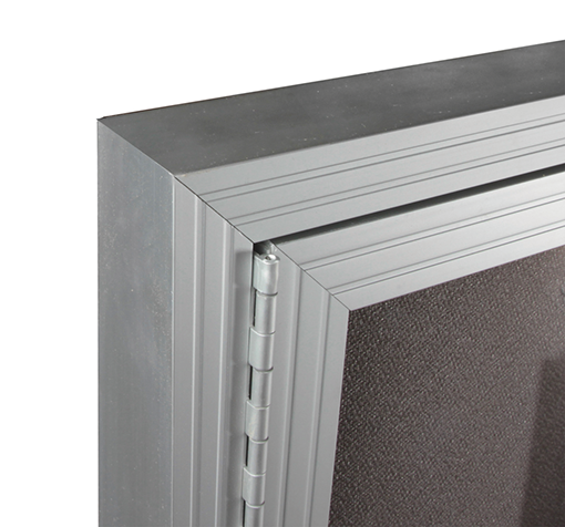 Lockable Hinged Door Pin-able Notice Boards - Urban Hyve