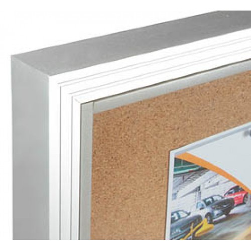 Sliding Door Lockable Notice / Bulletin Board - Urban Hyve