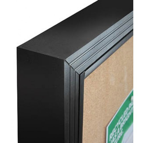 Sliding Door Lockable Notice / Bulletin Board - Urban Hyve