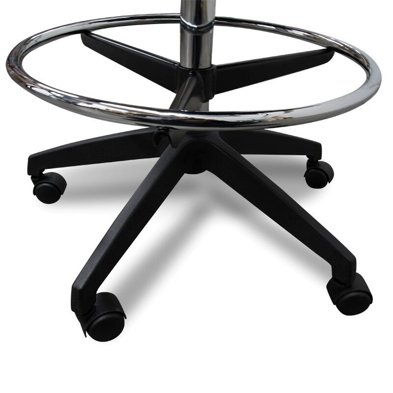 Penta Modern Ergonomic Drafting Chair - Black - Urban Hyve