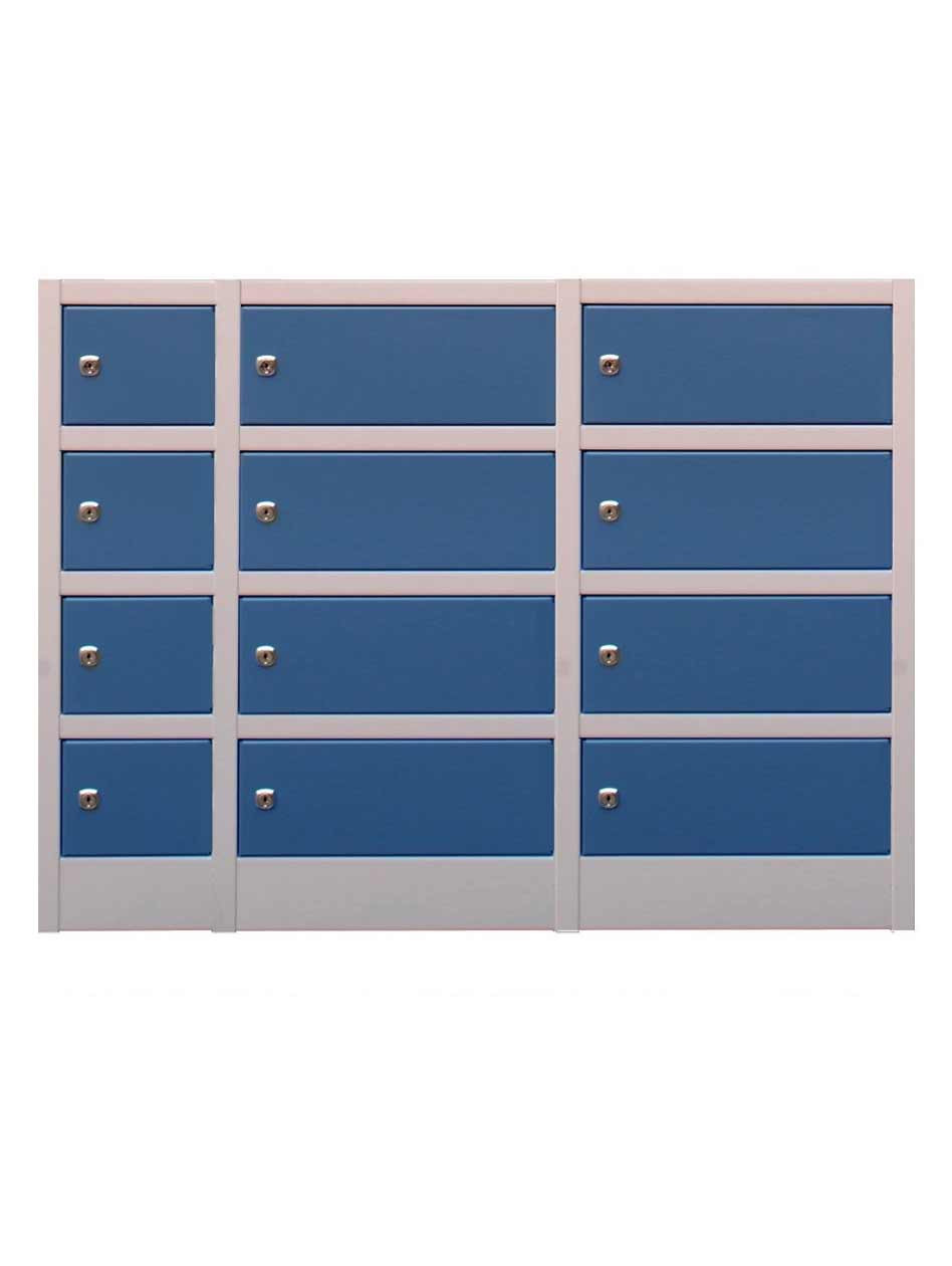 Midi Metal Lockers - 16 Doors - Urban Hyve