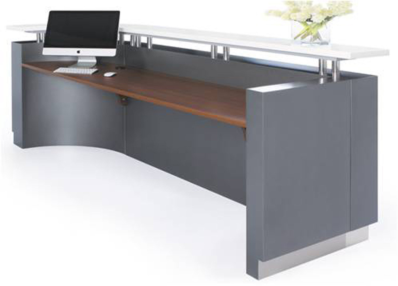 Executive C-Shape Reception Counter Desks - Urban Hyve