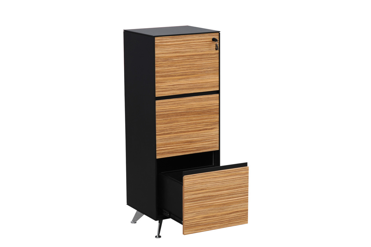 Novara 3 Drawers Office Filing Cabinet - Urban Hyve