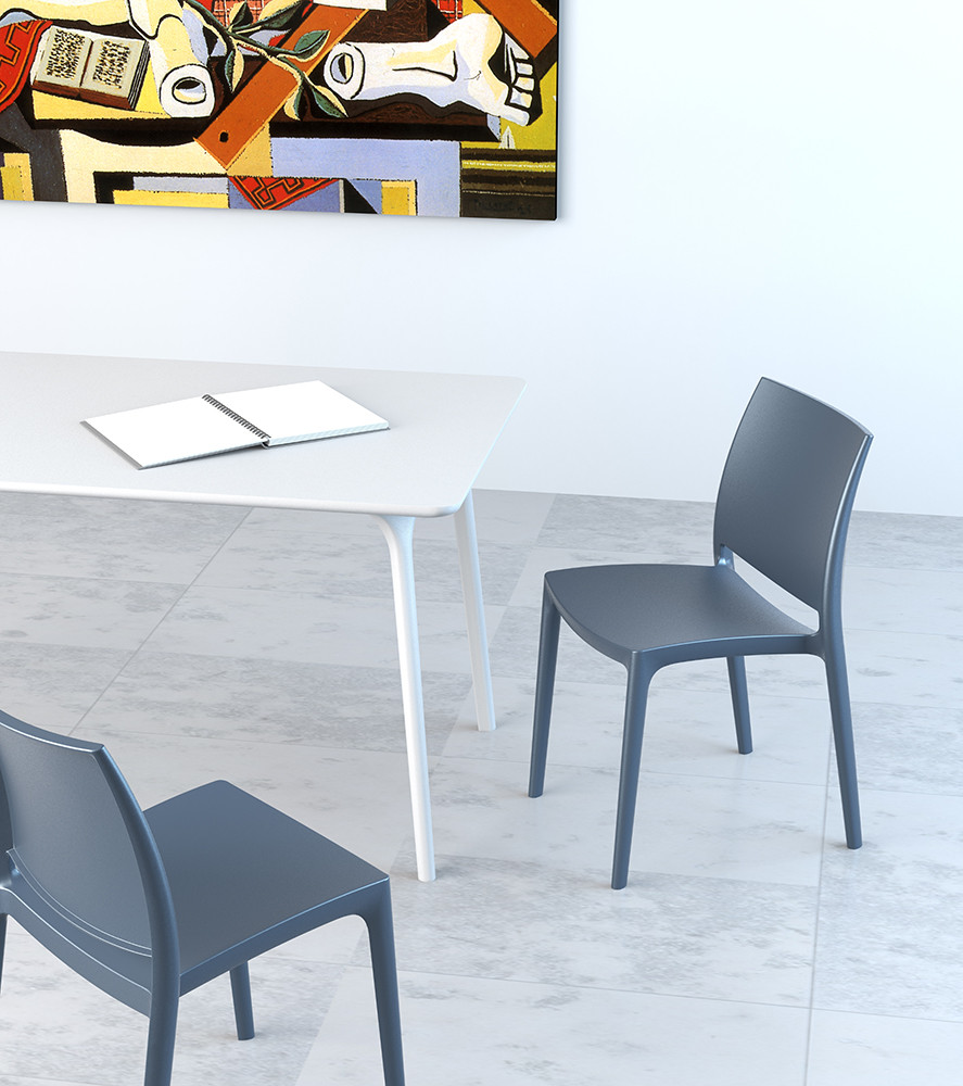 Maya Plastic Cafe Chair - Stackable - Urban Hyve