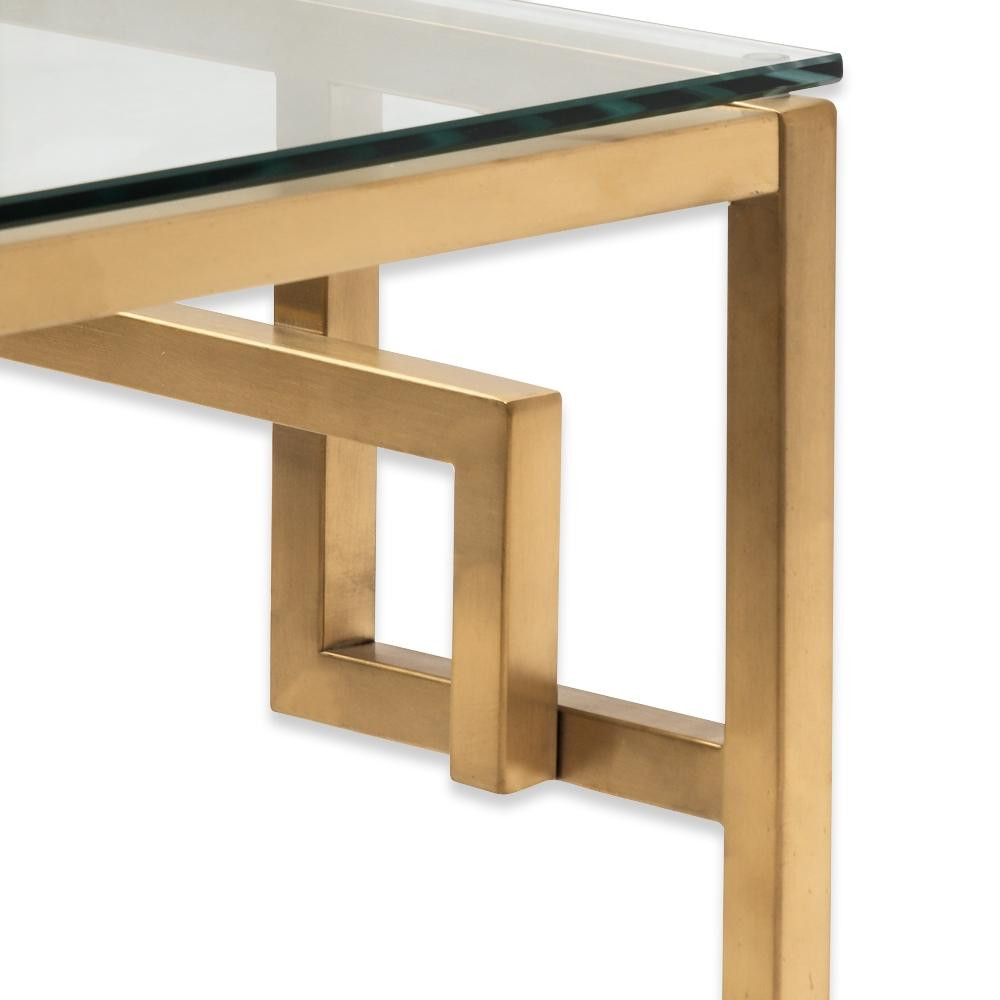 Lucy Coffee Table - Glass Top - Urban Hyve