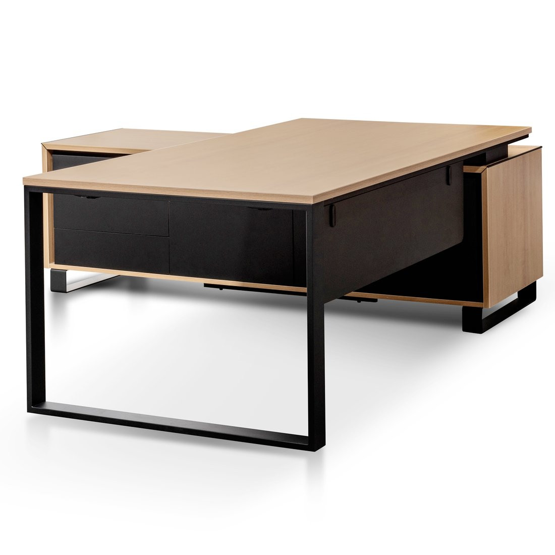 Albany Left Return Office Desk - Urban Hyve