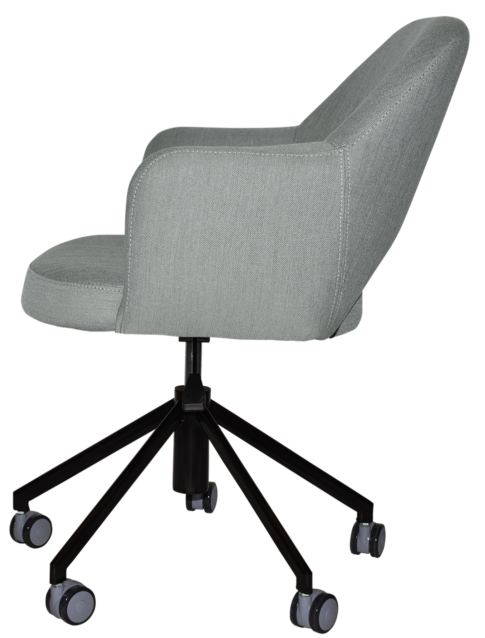 Albury Castor Black Arm Chair - Urban Hyve