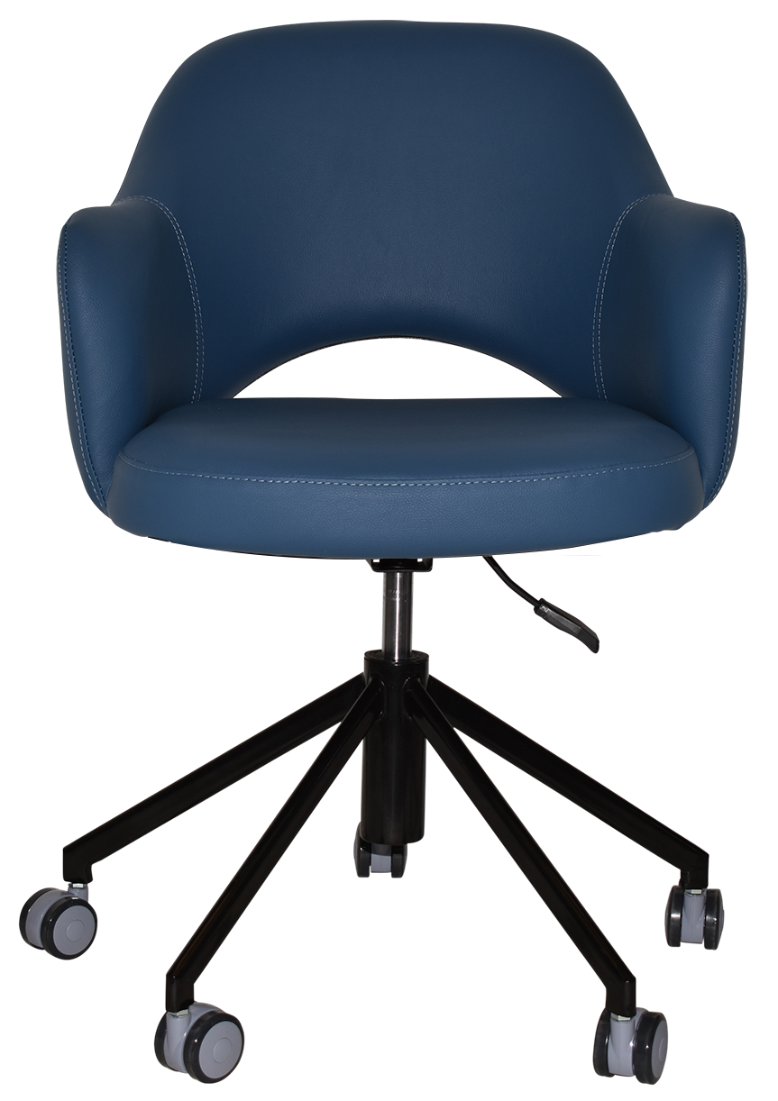 Albury Castor Black Arm Chair - Urban Hyve