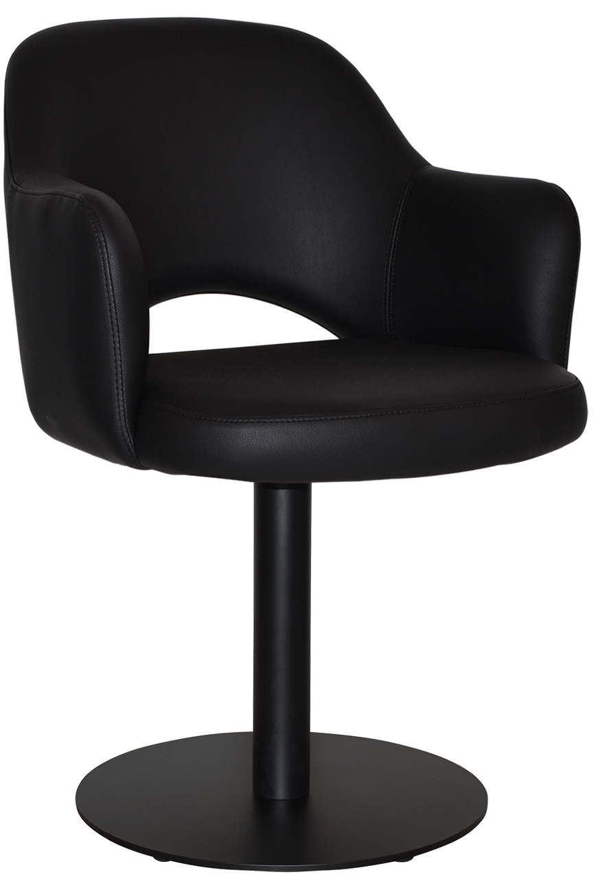 Albury Steel Base Arm Chair - Urban Hyve
