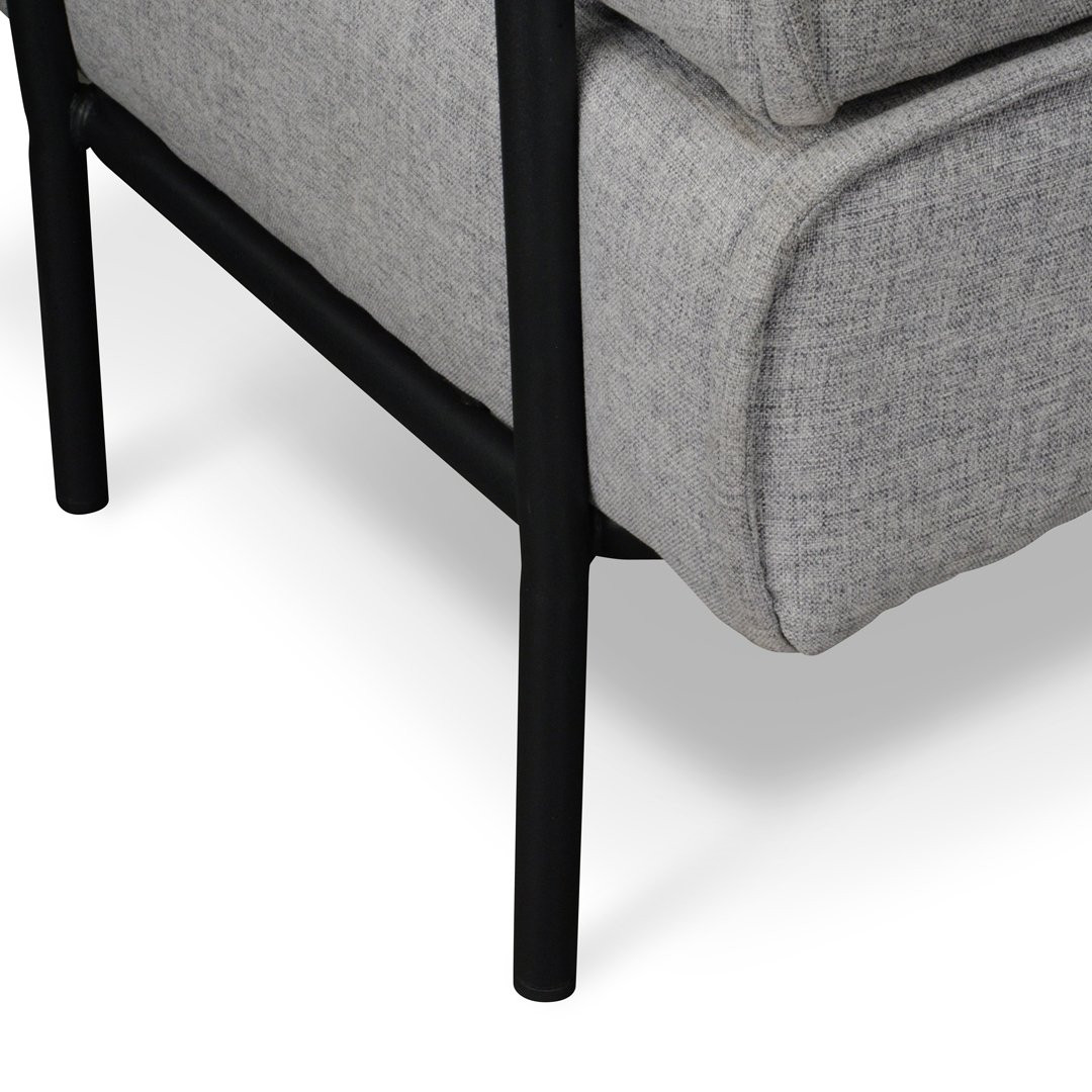 Docklands Light Grey Lounge Chair - Urban Hyve