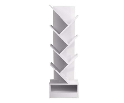 Henry Display 7 Tier- White Tree Bookshelf Book Rack Bookcase - Urban Hyve