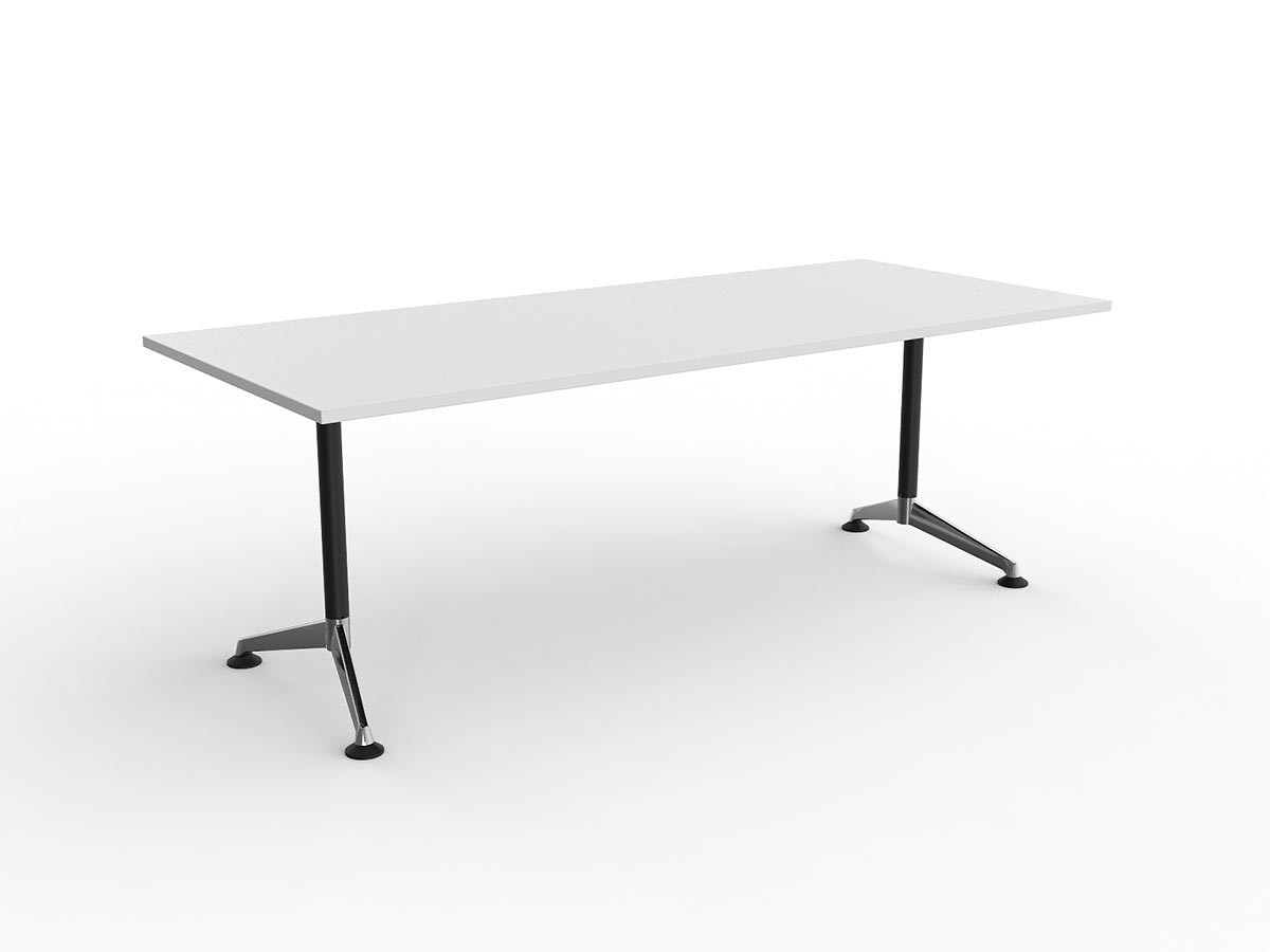 Simple Fixed Leg Meeting Table - Urban Hyve