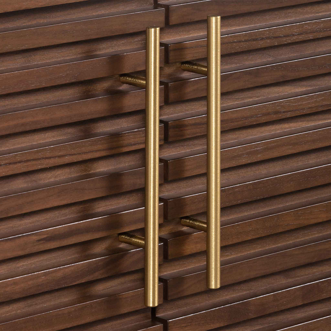 Walnut 2.2m Buffet Unit - Urban Hyve
