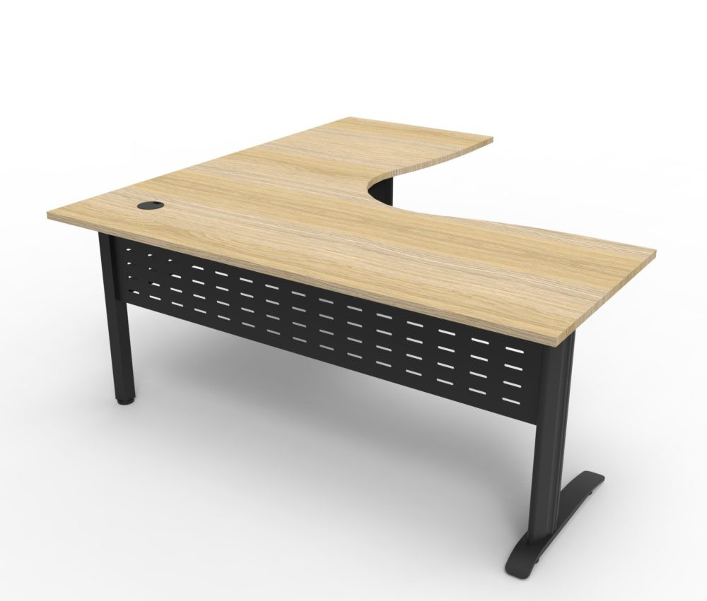 Deluxe Rapid Span Corner Workstation - Urban Hyve