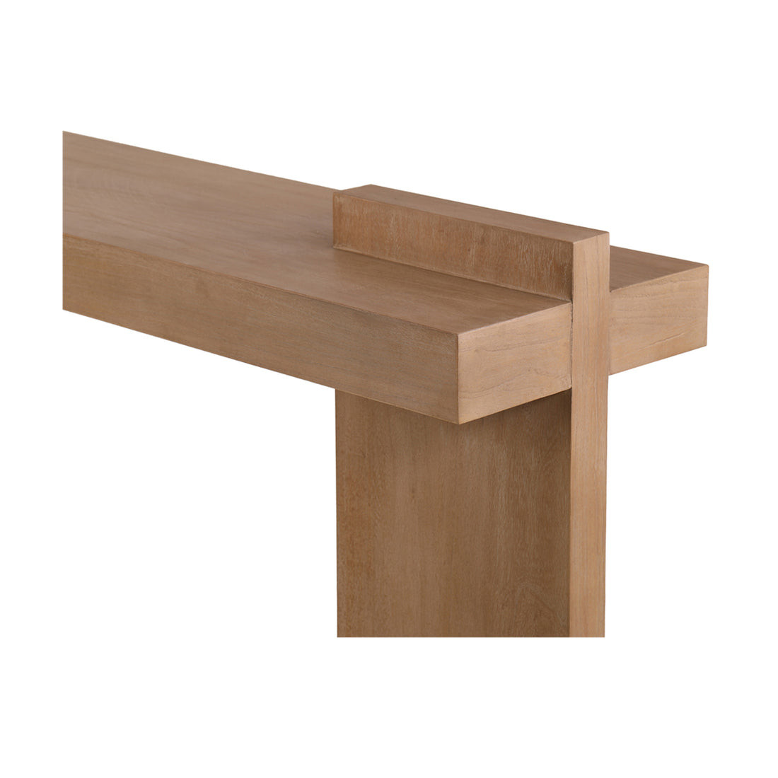Natural 1.6m ELM Console Table - Urban Hyve