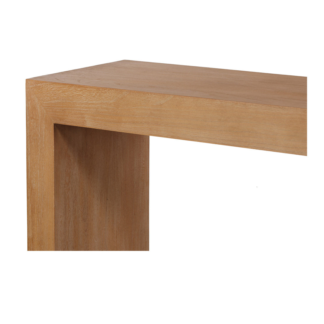 Natural 1.6m ELM Console Table - Urban Hyve