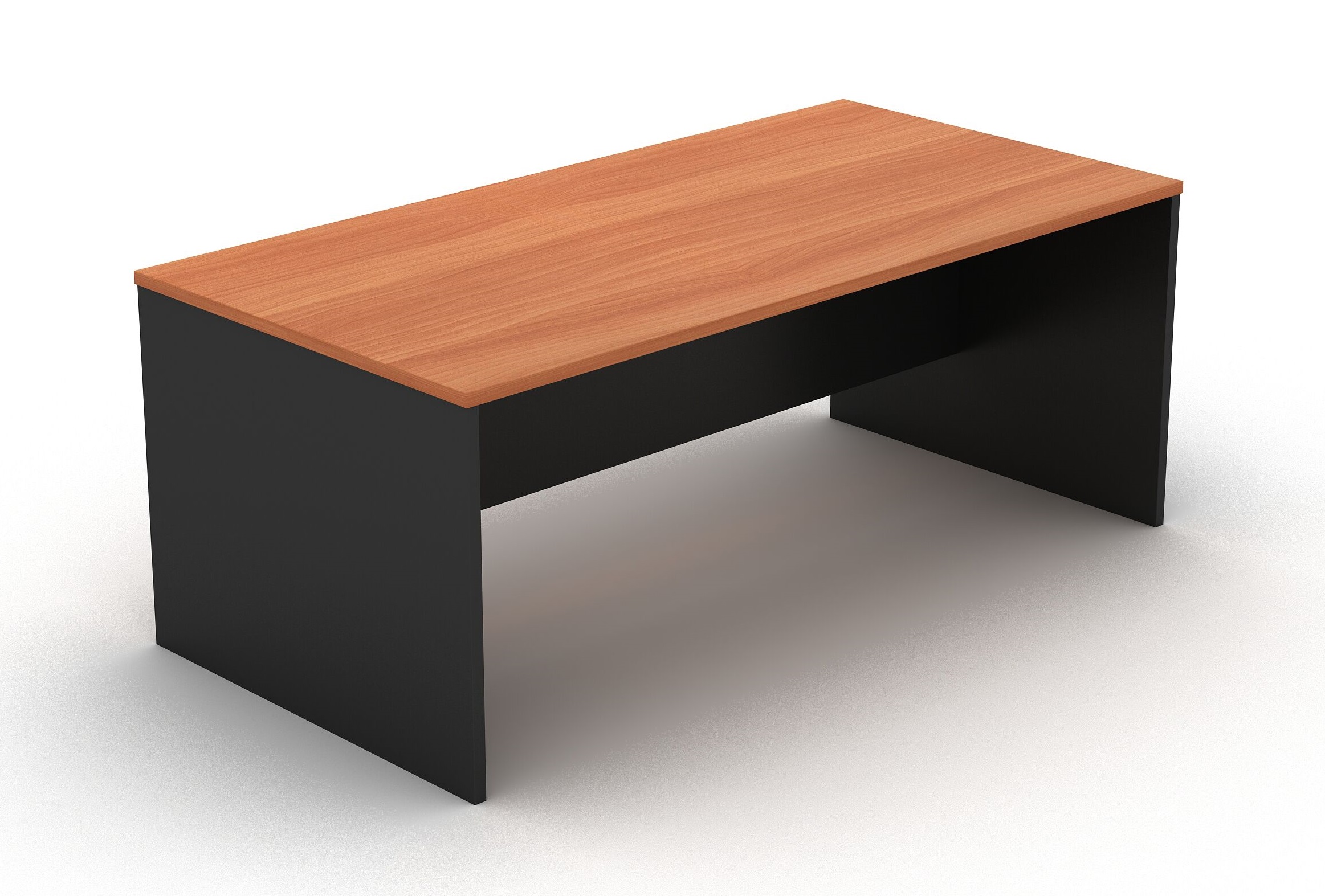 OM Rectangular Office Desk with Width 1350mm - Urban Hyve