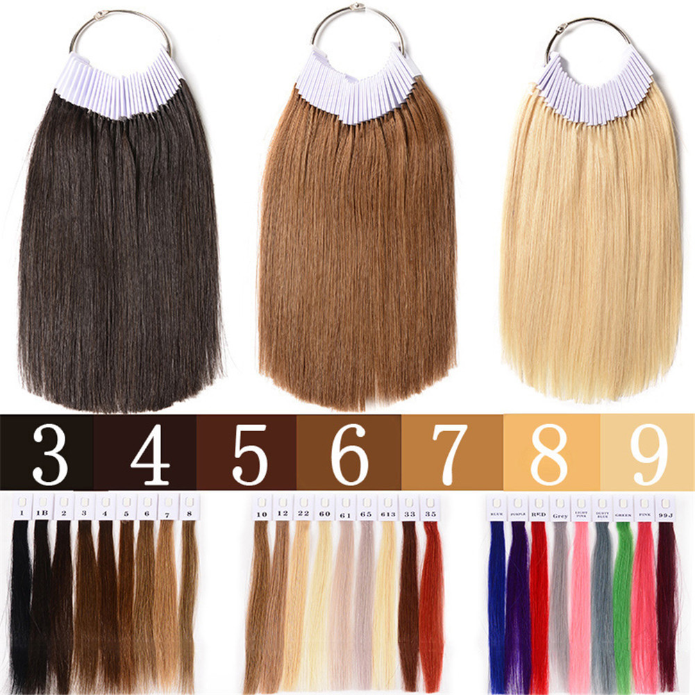Remeehi Hair Color Rings Chart Swatches For Testing Hair Color 100% ...