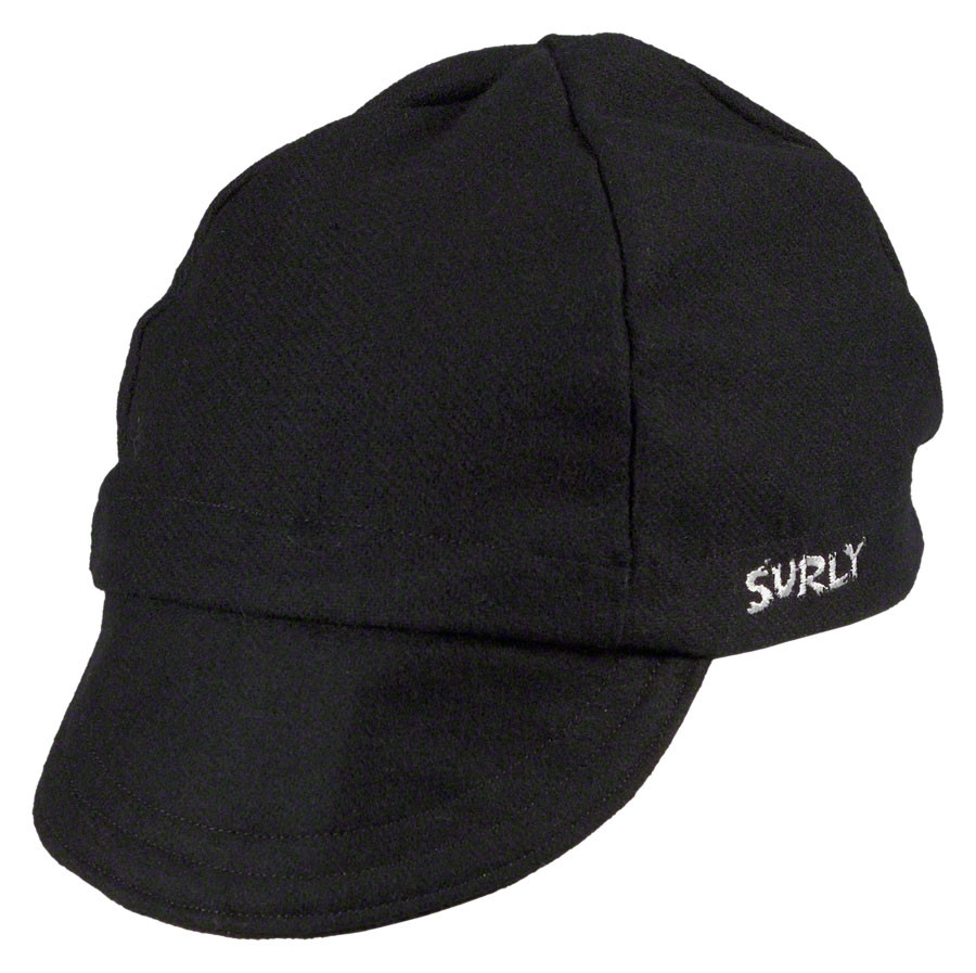Surly Wool Cycling Cap | Black - Cycle Sport LLC