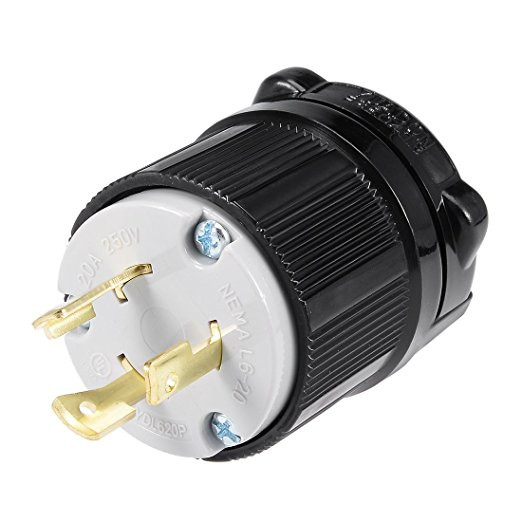 Plug 20A 250v MALE - Polished Concrete Solutions