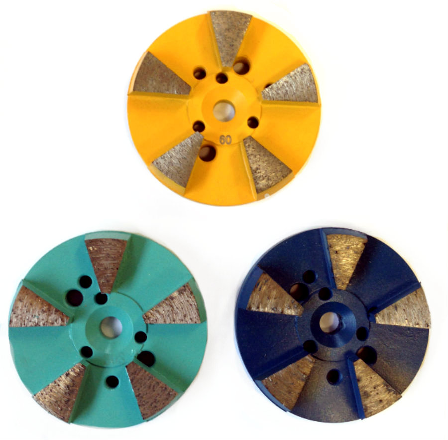 5 Segment Floor Disk Metal