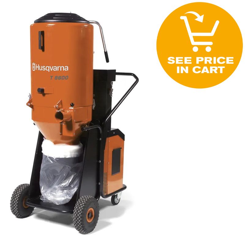 Husqvarna T8600 Three-Phase HEPA Extractor