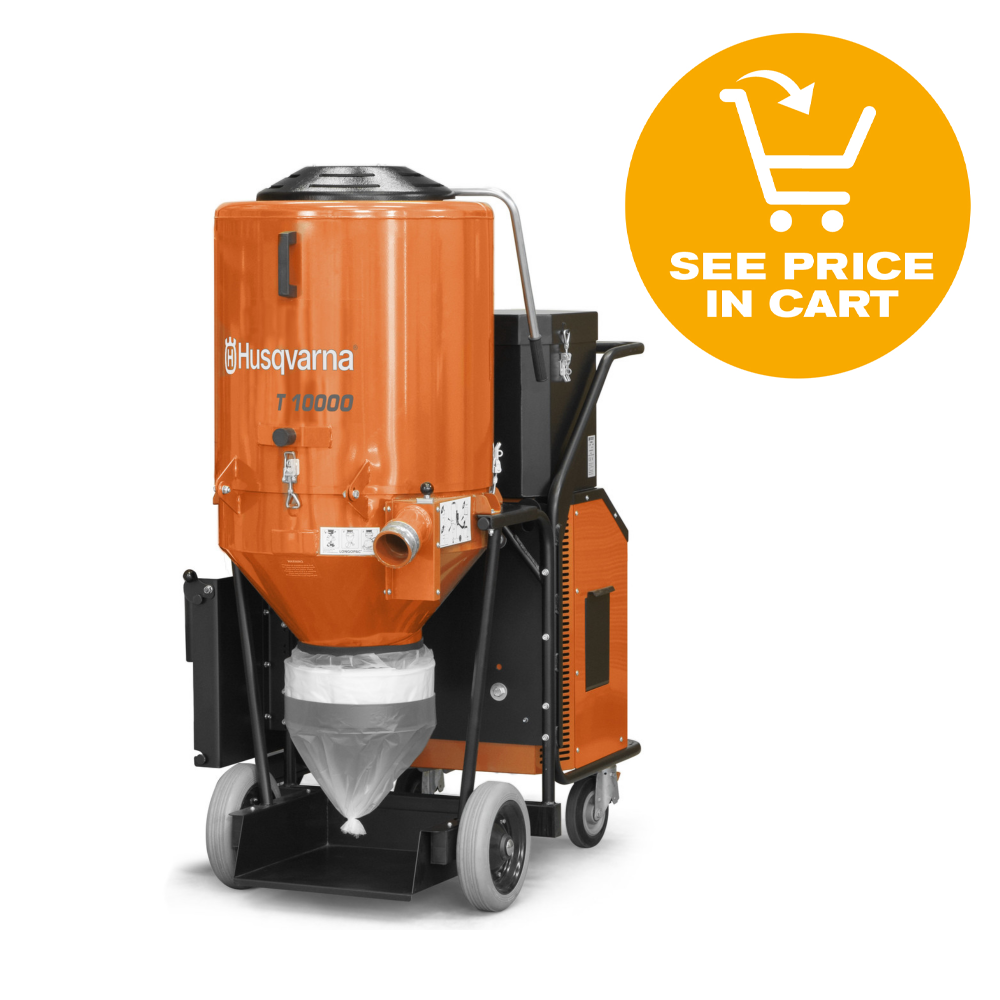 Husqvarna T10000 Three-Phase HEPA Extractor