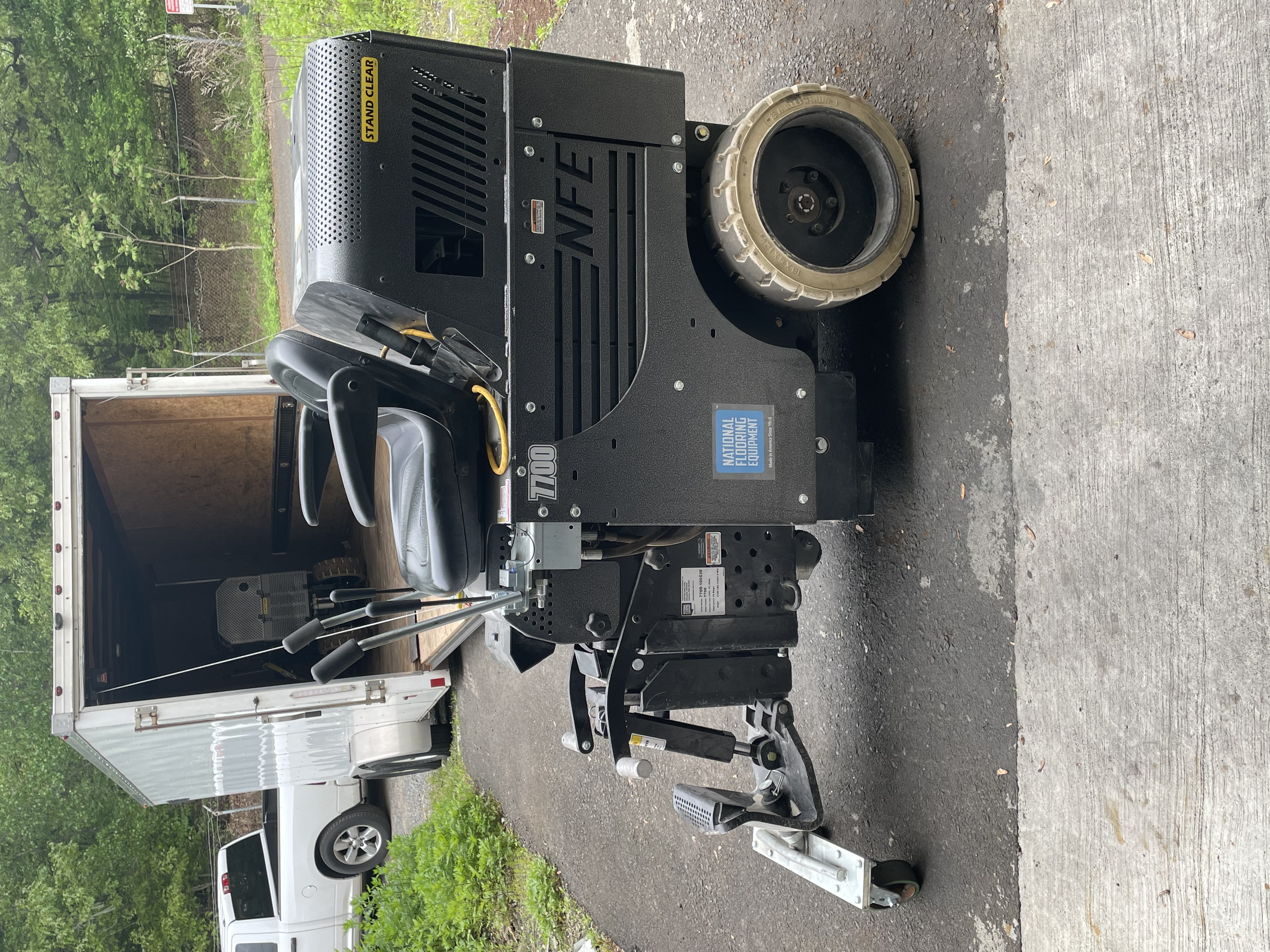 National Flooring Equipment 7700 High-Speed Ride-On Scraper (Rental for ...