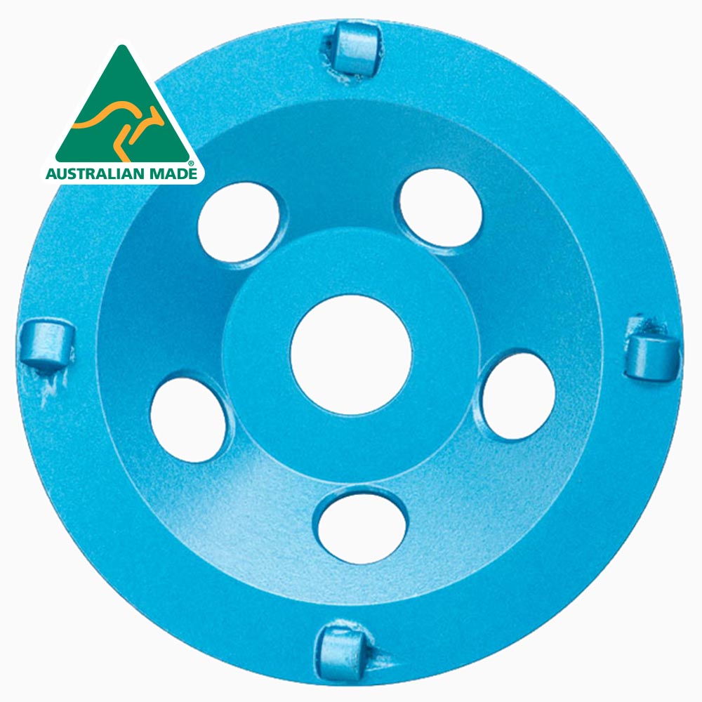 Syntec PCD Segment Cup Wheel - 1/4 Round