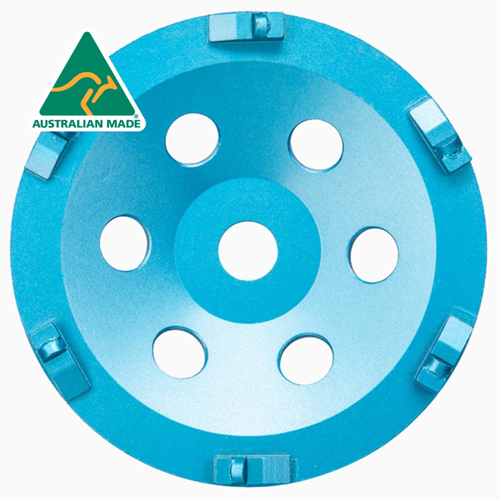 Syntec PCD Segment Cup Wheel - 1/4 Round