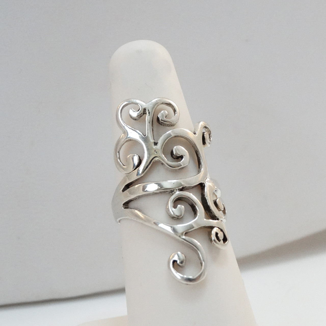 Fancy Lines Ring in Sterling Silver | FashionJunkie4Life.com