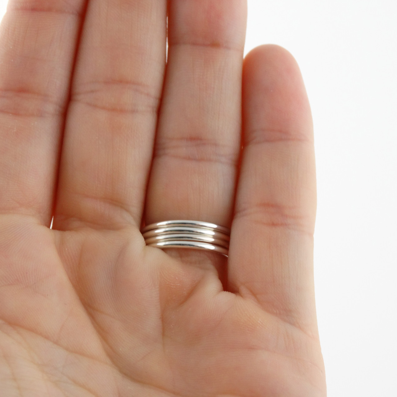 Sterling Silver Stacking Letter Ring | FashionJunkie4Life.com