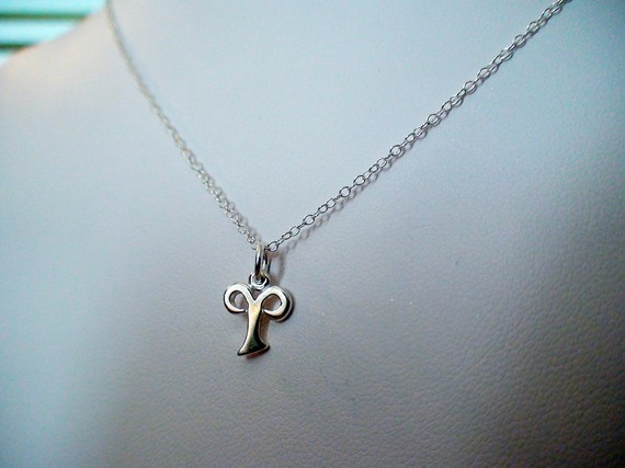 ARIES - HOROSCOPE - Sterling Silver Charm Necklace