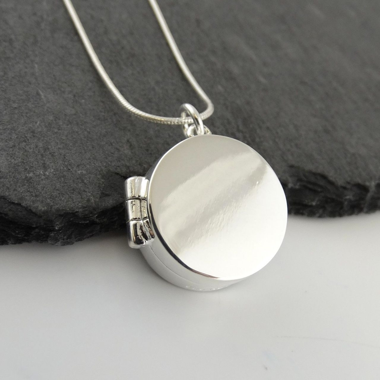 Real Working Compass Locket Necklace - 925 Sterling Silver ...
