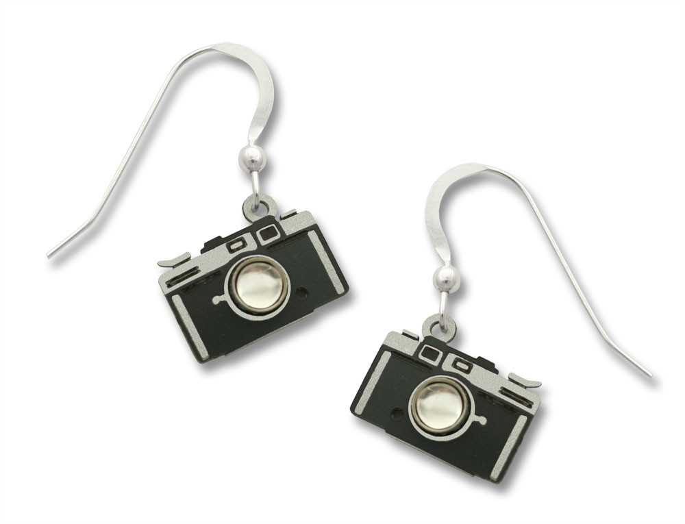 Sienna Sky Camera Earrings