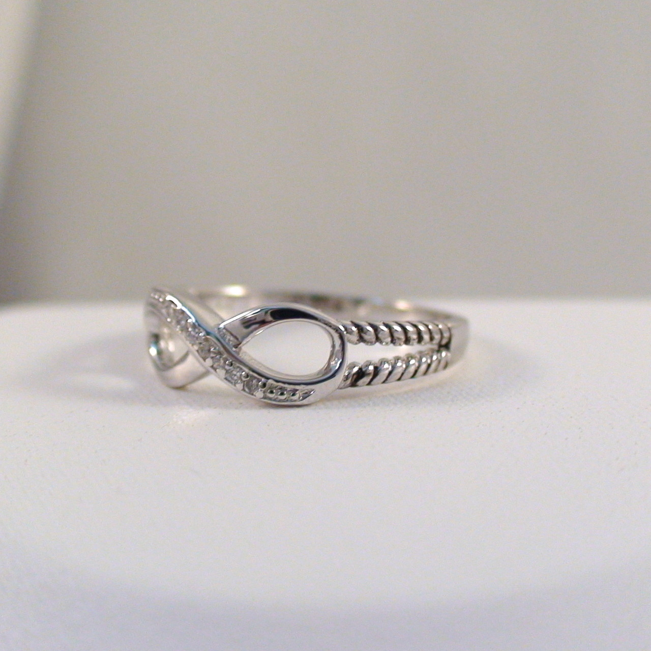 Sterling Silver Infinity Ring